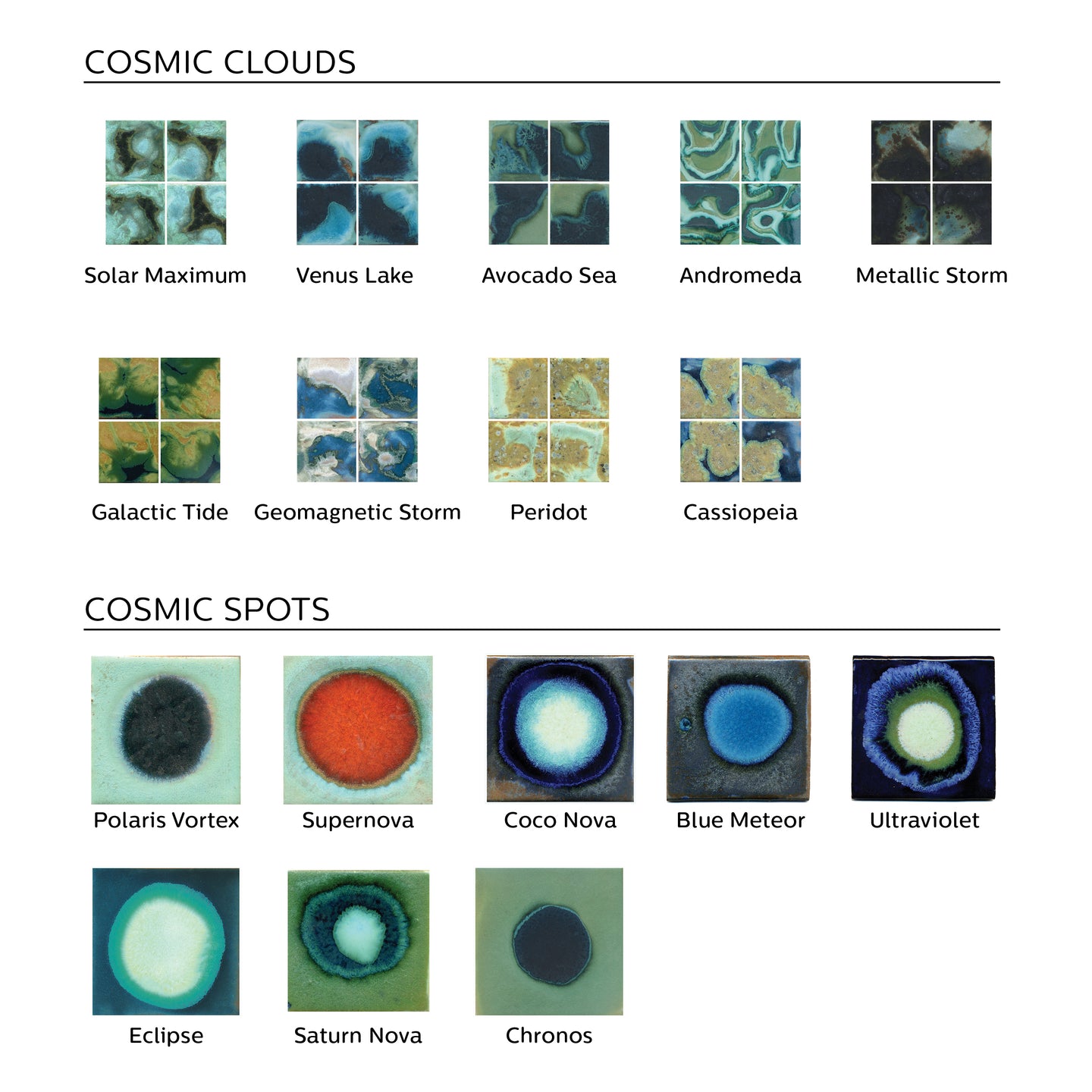 Cosmic Sample Pack – Clay Squared