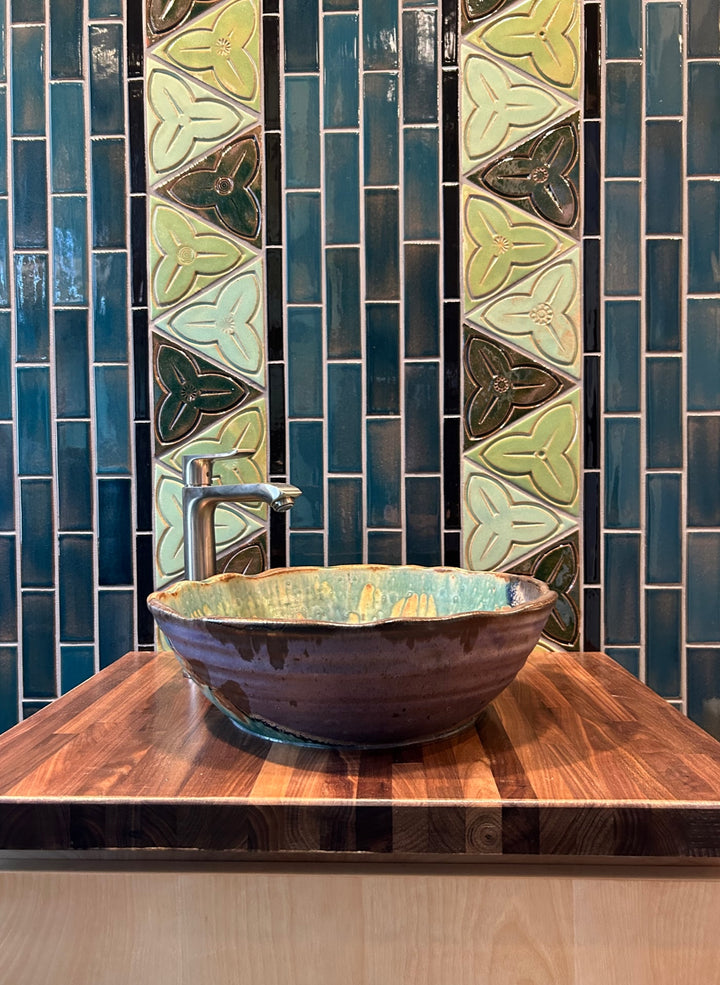 Medieval Floral Tile – Clay Squared