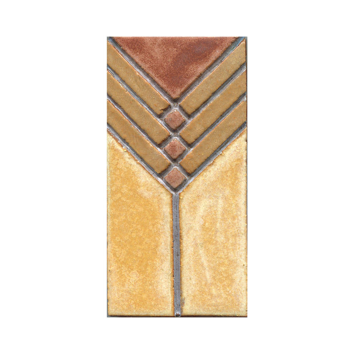 Prairie Wheat Stamped Tile – Clay Squared